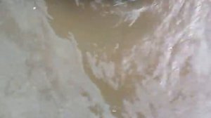 Deep flooding across Hohlovsky stream in my new Vulkan Champion Stiefel GrunVID 20150222 133506
