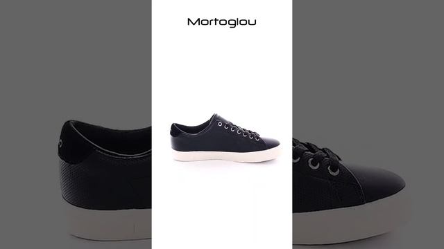 Ανδρικά Παπούτσια Casual Longwood Μαύρο Δέρμα Ralph Lauren