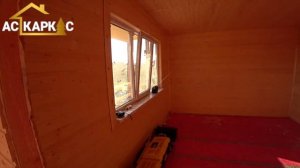 Каркасный дом 8х8 128 м2 пос. Кучугуры 2021год