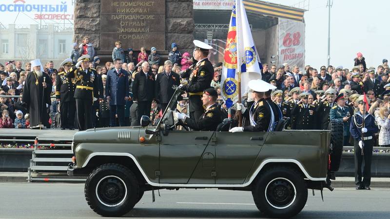 Парад Победы во Владивостоке 2013 часть 3