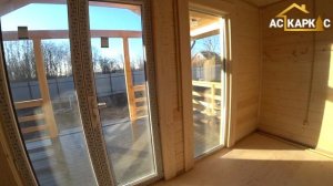 Деревянный Каркасный Дом 6х9м 54м² в х. Копанской (х. Черников)