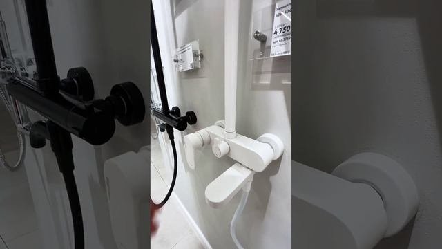 Душевая система «WasserKRAFT» A18501 белая матовая