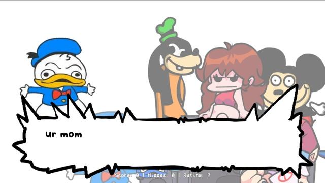 фнф мод микки