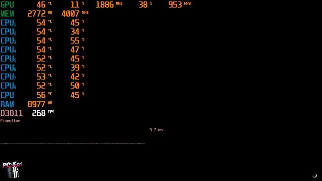 PCkot GTA V GTX 1060 3gb Intel i3 10100f