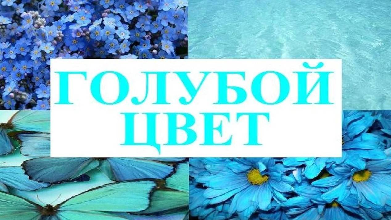Изучаем цвета _ ГОЛУБОЙ цвет _ Обучающий и развивающий мультик для детей _ Слушать онлайн