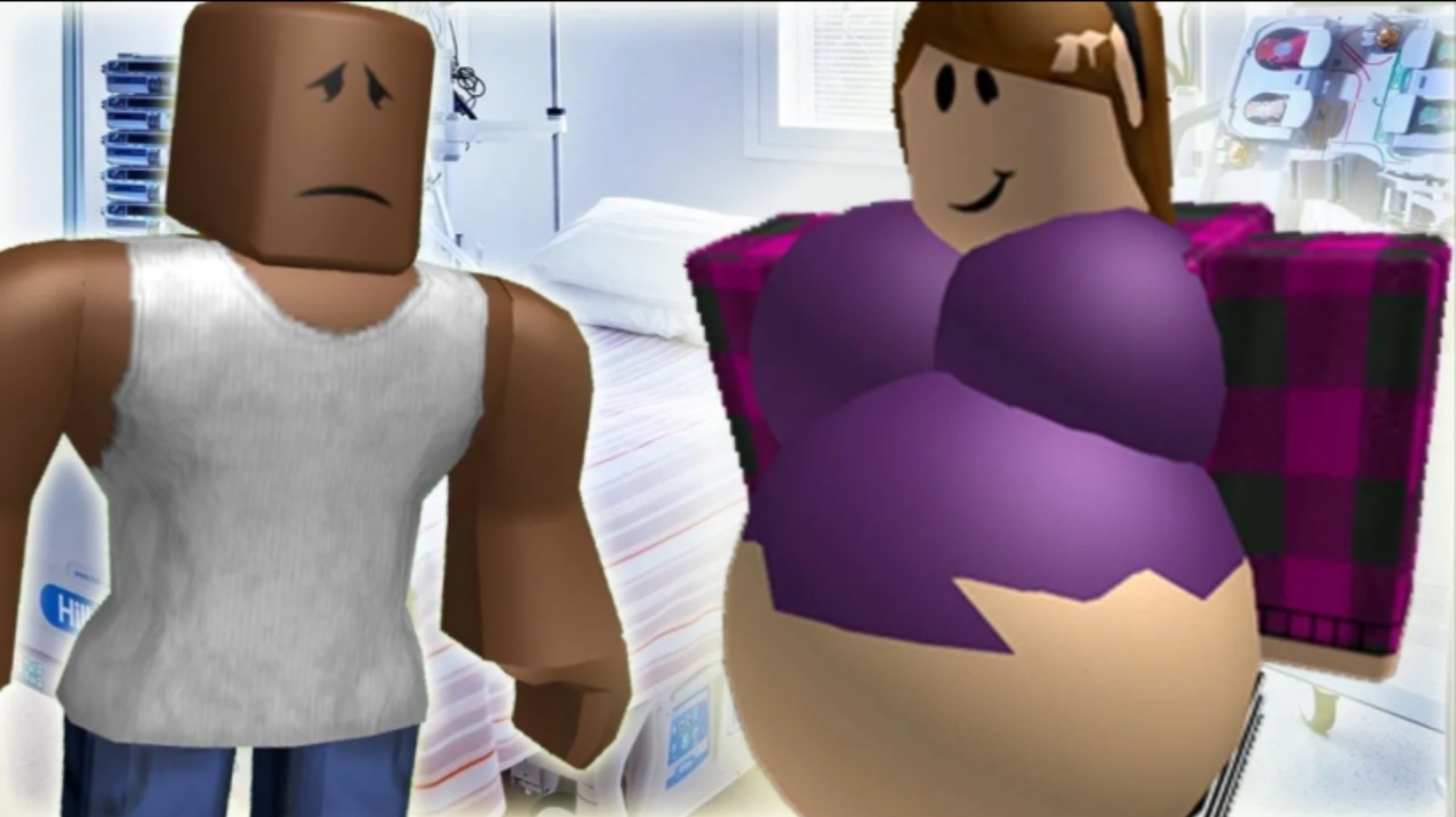 PREGNANT in ROBLOX I HAVE A BABY!