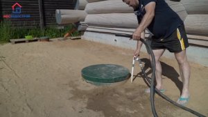 Водоснабжение на дачном участке. ✅ Бурение скважины (93 метра) и обустройство пластиковым кессоном
