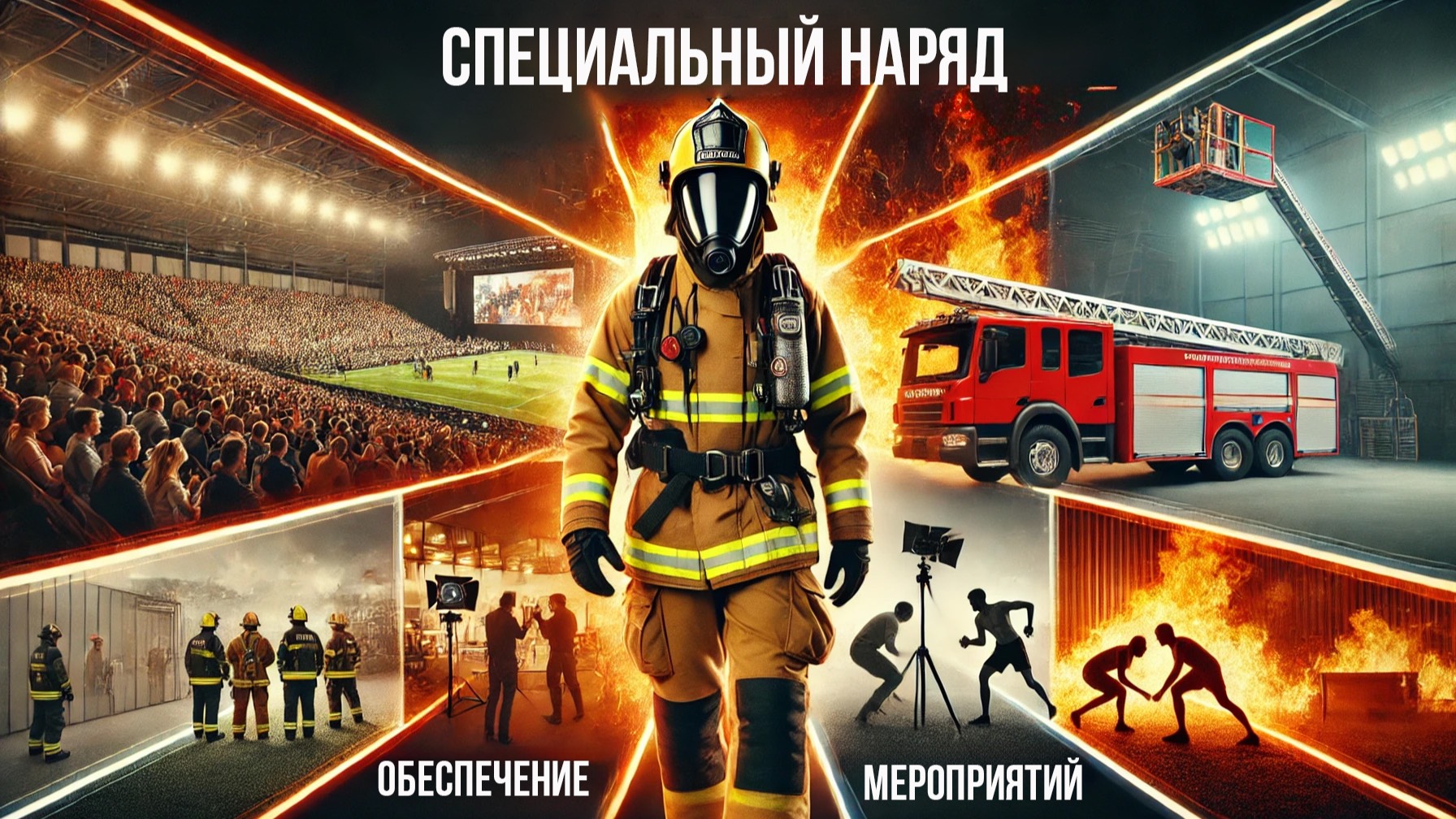 Специальный наряд в пожарной безопасности: важность профессионального обеспечения мероприятий