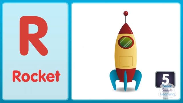 Английские буквы_звуки_The R Song (Uppercase) _ Super Simple ABCs