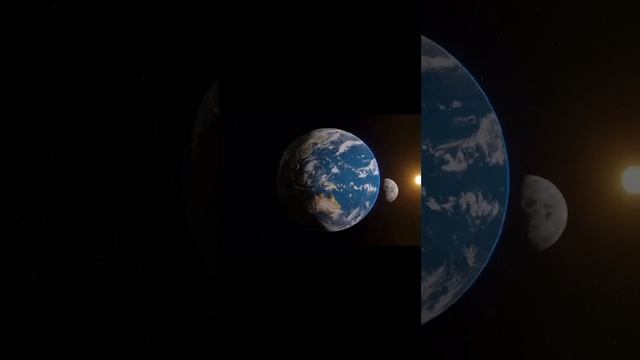 От Луны до Земли #интересное #космос