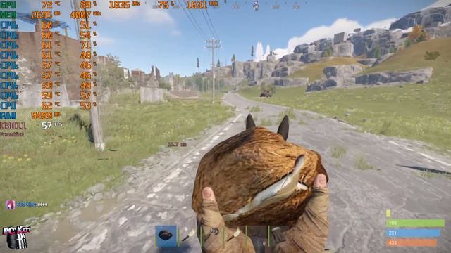 PCKot Rust all settings GTX 1060 3gb Intel i3 10100f 16gb DDR4 2666