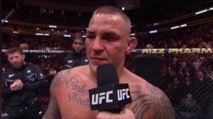 Последние слова Дастина Порье на UFC:302