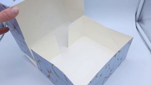 Бумажная коробка для десертов 200x150x100