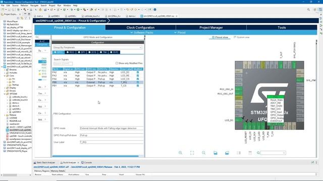 18. Подключение дисплея ili9341 с тачскрином xpt2046 по одному spi к stm32 пишем драйвер, рисуем