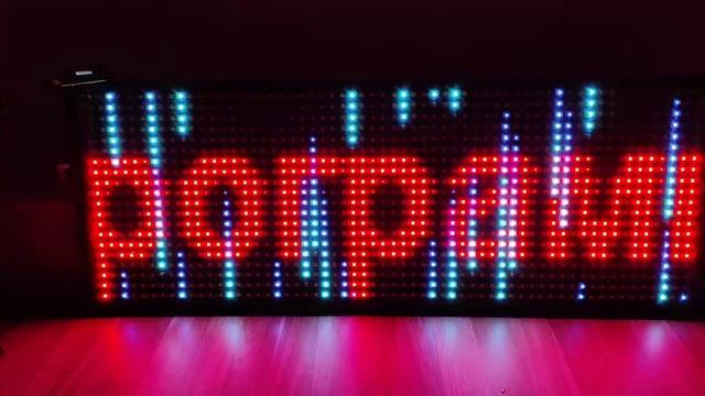 22. С Новым 2024 годом! LED экран с управляющим контроллером stm32g031f6p6