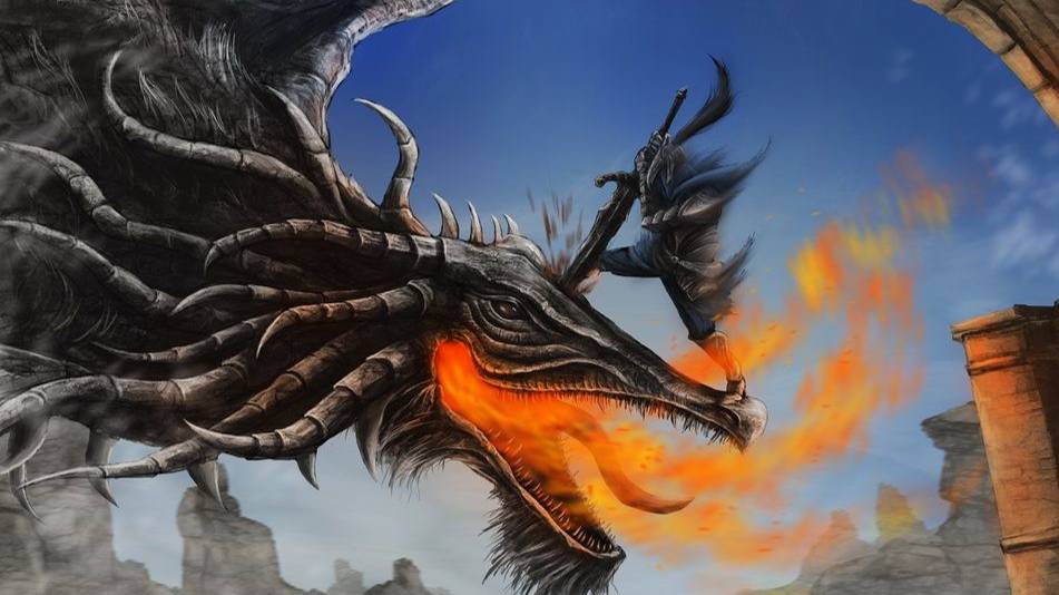 Dark Souls III 2 -  Древняя виверна