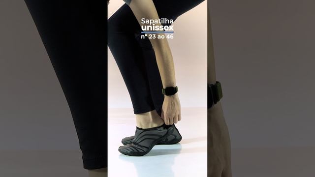 Sapatilha Náutica Hibrida Uolk Cinza Estampa Preto 9031