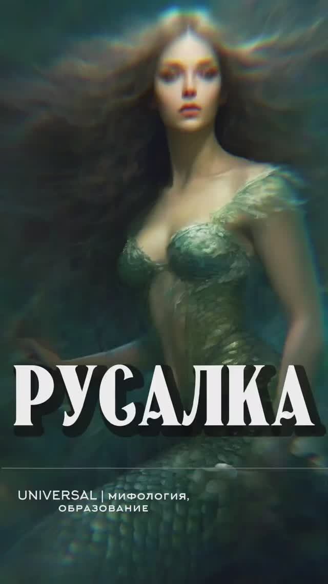 РУСАЛКА #мифология #мистика #мифы #славянскаямифология #славяне #русалка