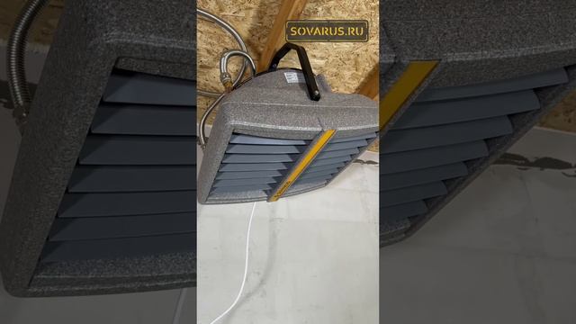 Обзор №1 Тепловентиляторы Sovarus. Бесшумный корпус из вспененного полипропилена #shorts
