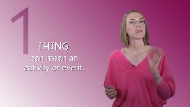 thing