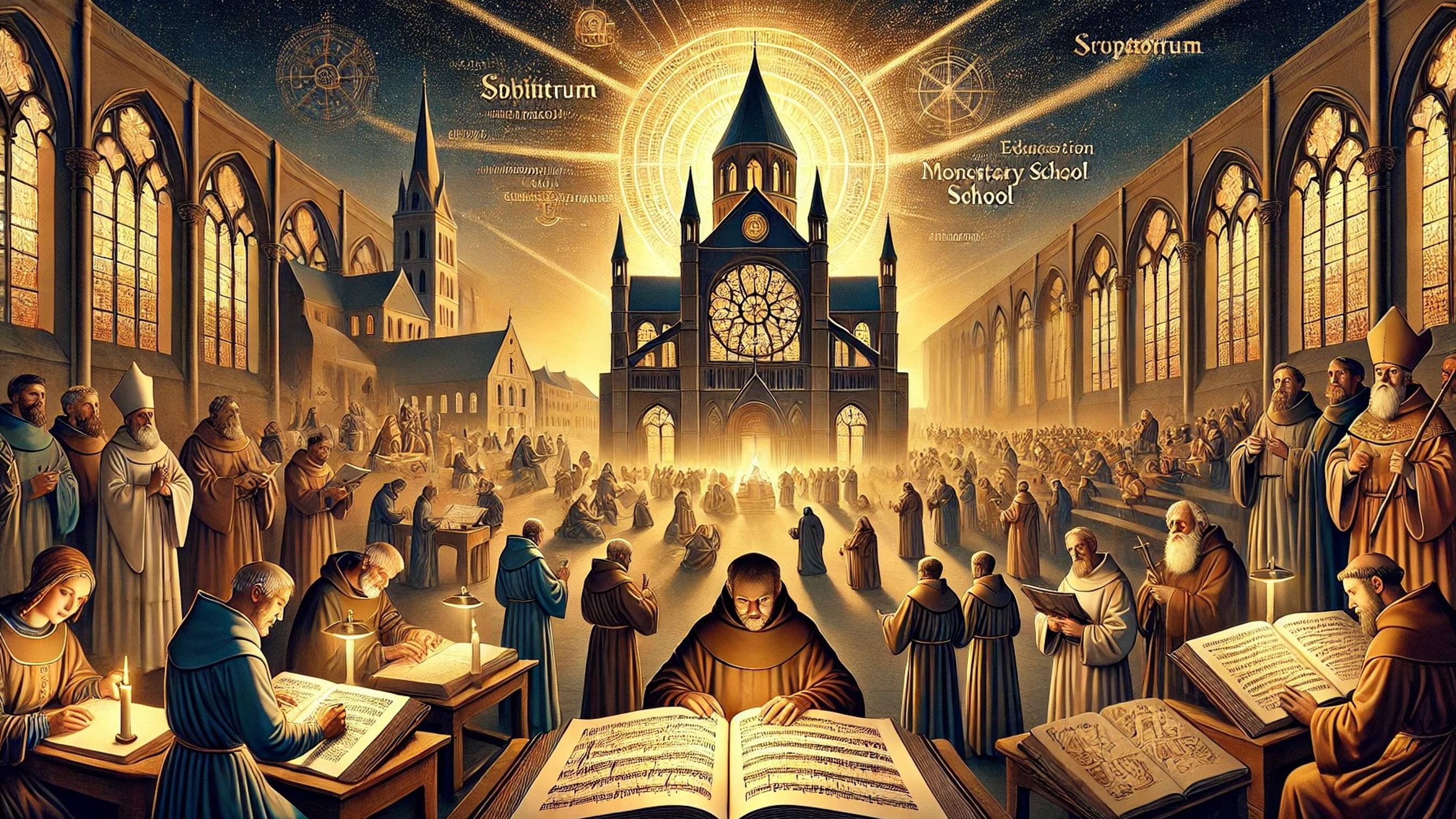 Христианская церковь в раннее Средневековье. Музыкальная История Средних веков - 6 класс