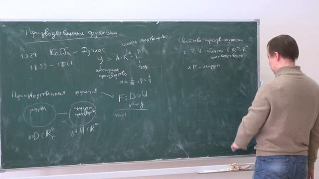 Никонов И. М. - Математические модели экономики - 8. Модель монополиста и производственные функции