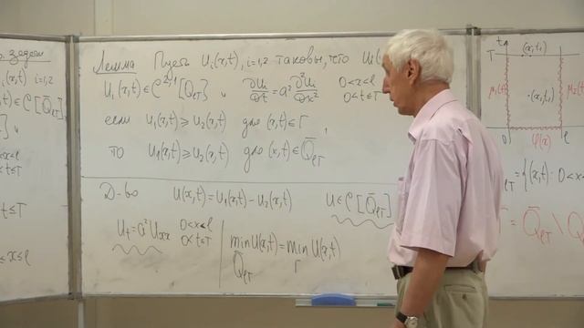 Денисов А.М. - Уравнения математической физики. Лекции - 3. Принцип максимума для ур-я теплопроводн.