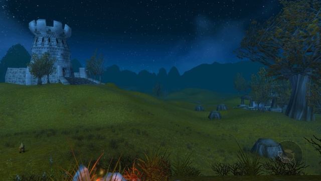 Westfall at Night - WoW Relax by the Fire