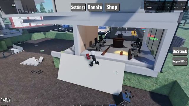 Я РАЗРУШАЮ ОФИС
В РОБЛОКС