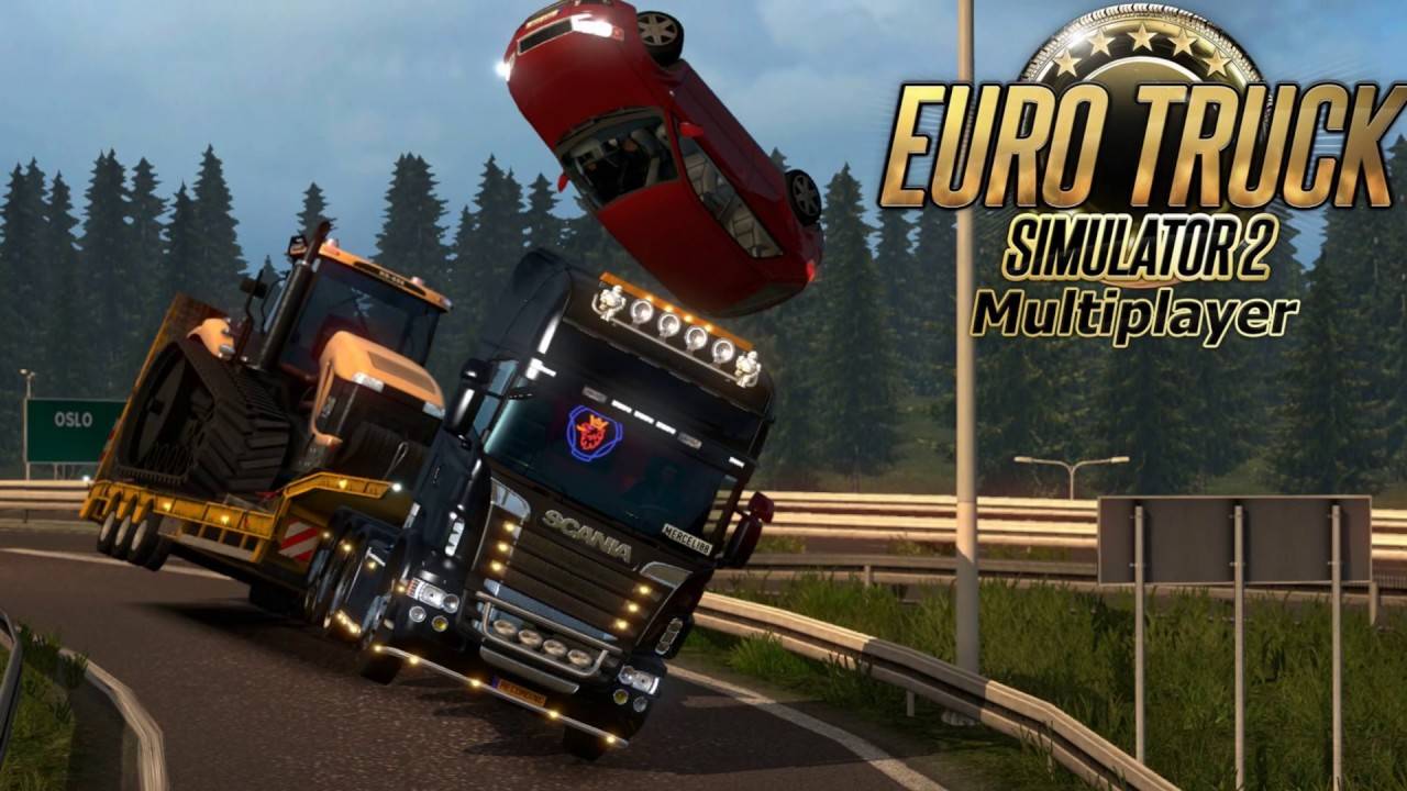 Euro Truck Simulator 2||ПЕРВЫЙ РАЗ ОНЛАЙН||MP