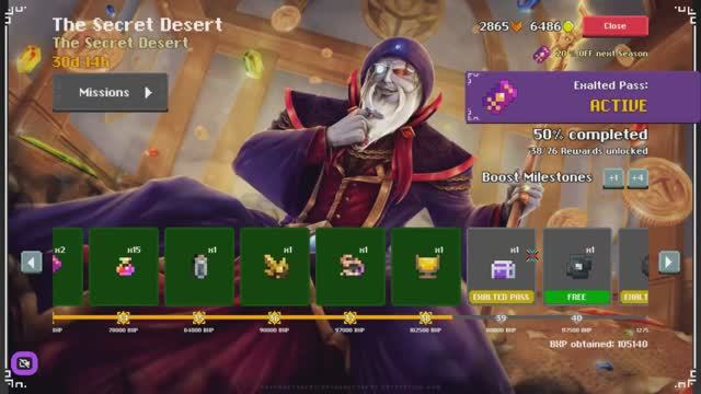 В гостях у Совы. Играю в RotMG. The Secret Desert