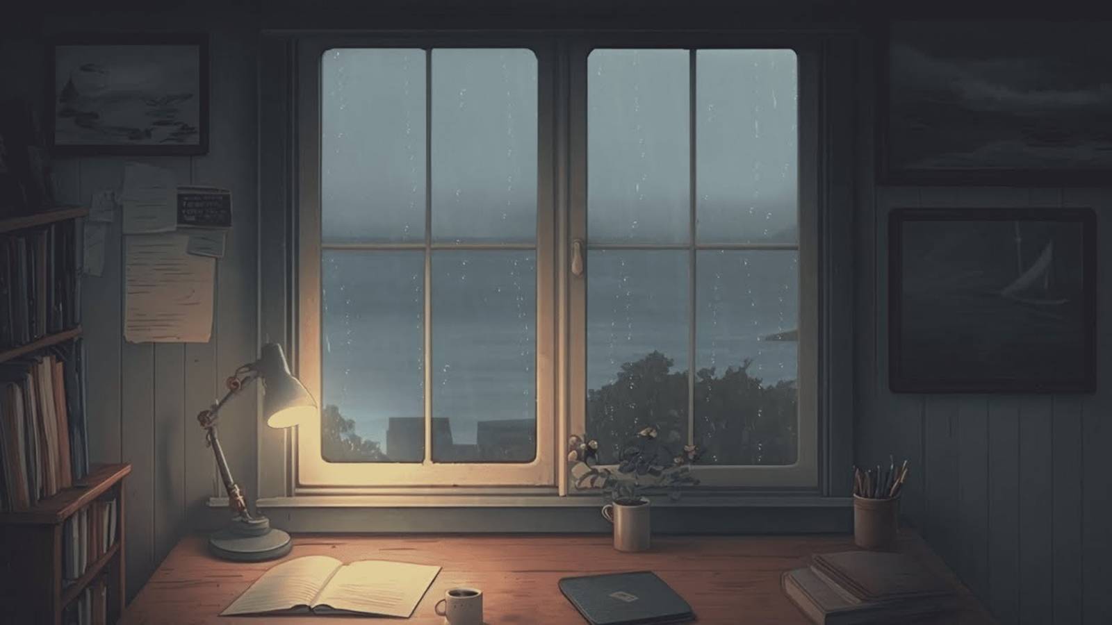 A chill and rainy night in denmark.. ~ sleepy nordic lofi mix