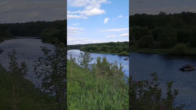 Река Ухта Республика Коми #ухта #рекикоми #shorts