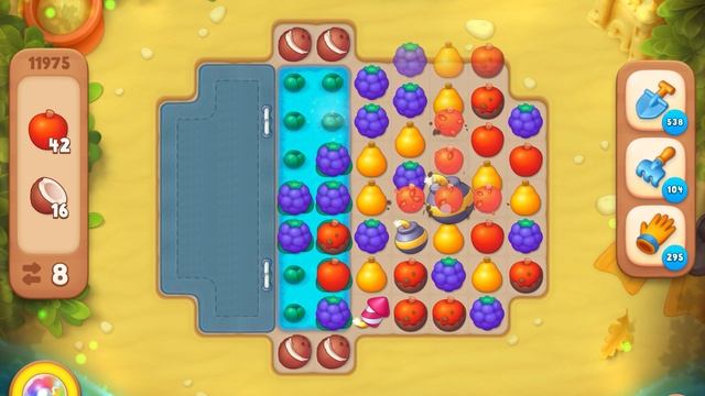 GardenScapes уровень 11975 без бустеров