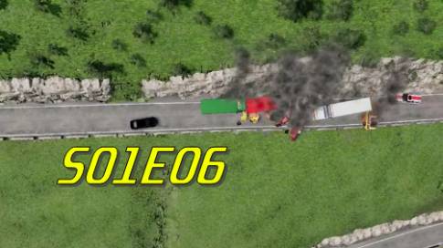 Фильм в Beamng Drive. Погоня за шпионом (+ звуковые эффекты) SO1EO6 1 сезон 6 серия