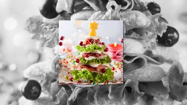 Необычные украшения блюд на Новогоднем столе