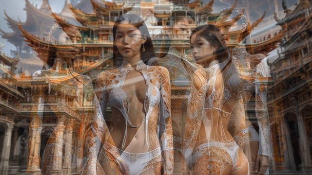 Asian Flowers - Inside Asia's Hottest Lingerie Party Show!