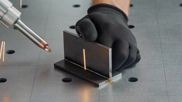 Лазерная сварка таврового соединения из стали