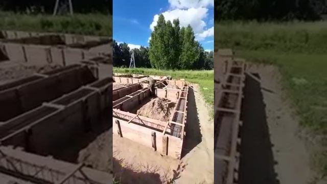 ростверк 159м2 подготовили к заливке