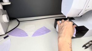 Панама с ушками из муслина