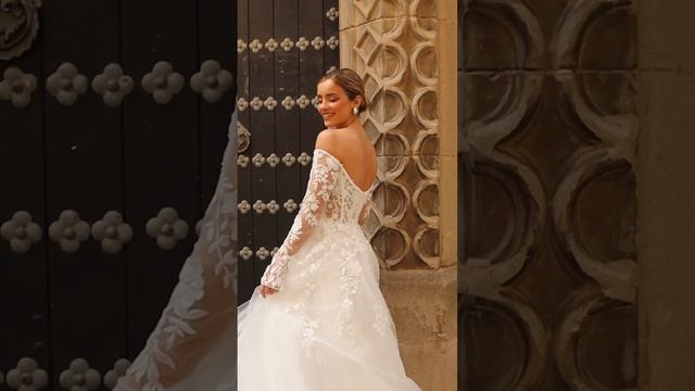 Свадебное платье Гвендолин коллекция «Flowers of Dawn» 2025, Gabbiano