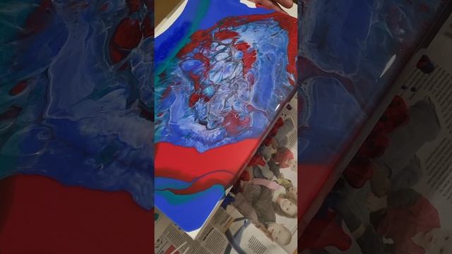 Акриловая заливка. Флюид Арт