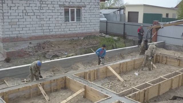 Отзыв на ФундаментСтрой. Фундамент для большого дома из бруса под ключ