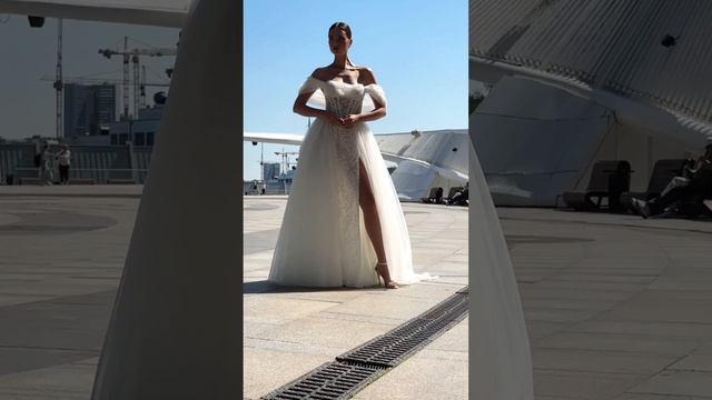 Свадебное платье Эдди коллекция «Metropolitan chic» 2025, Gabbiano