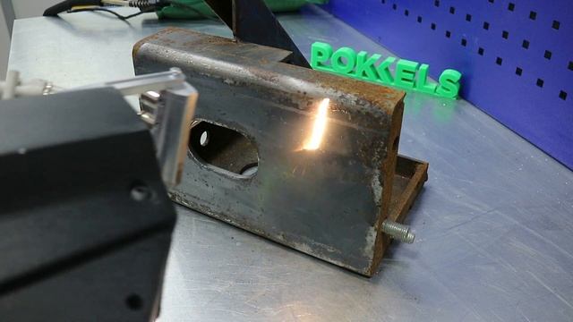 Лазерная очистка сварного уголка