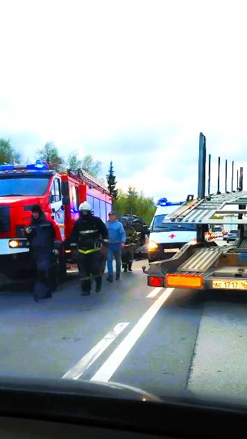 Трасса. АВАРИЯ. ДТП. Куда спешил? Судьбе навстречу.