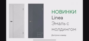 Новинка!!!! Серия Linea. Эмаль с молдингом. ВЛАДИМИРСКАЯ ФАБРИКА ДВЕРЕЙ.