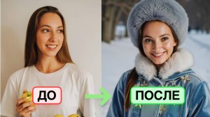 Как создать образ Снегурочки за 15 секунд вместе с нейросетью