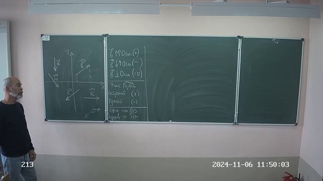 9 класс Проекции в физике 24-25