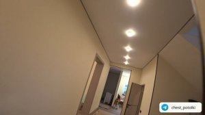 Натяжной потолок в частном доме